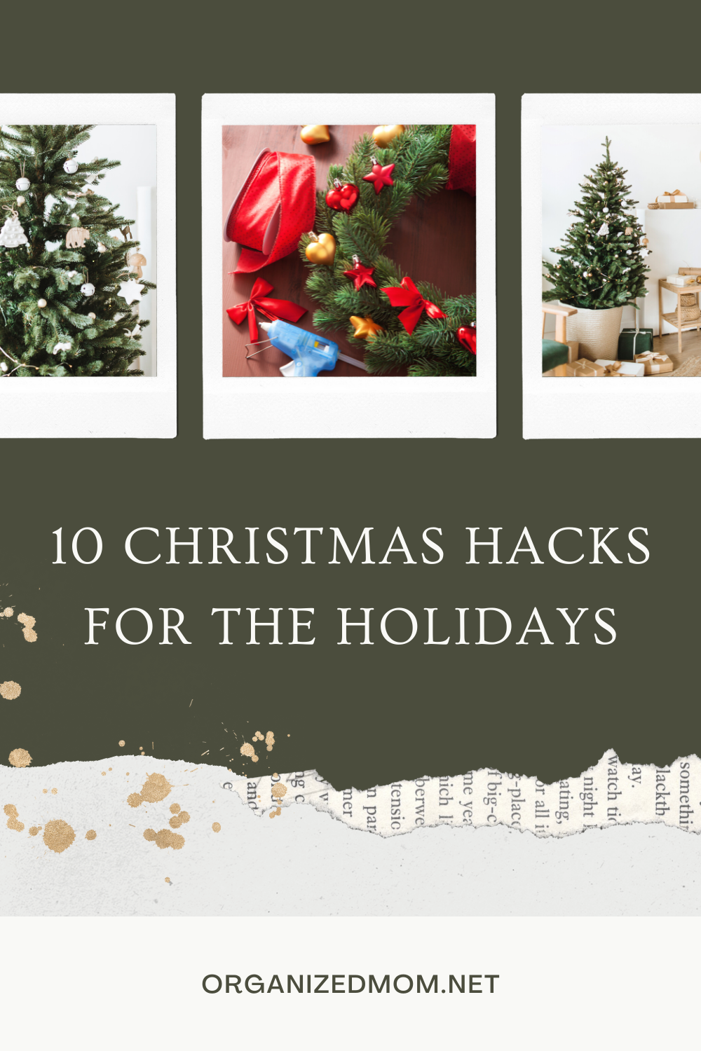 10 Christmas Hacks For The Holidays – The Organized Mom