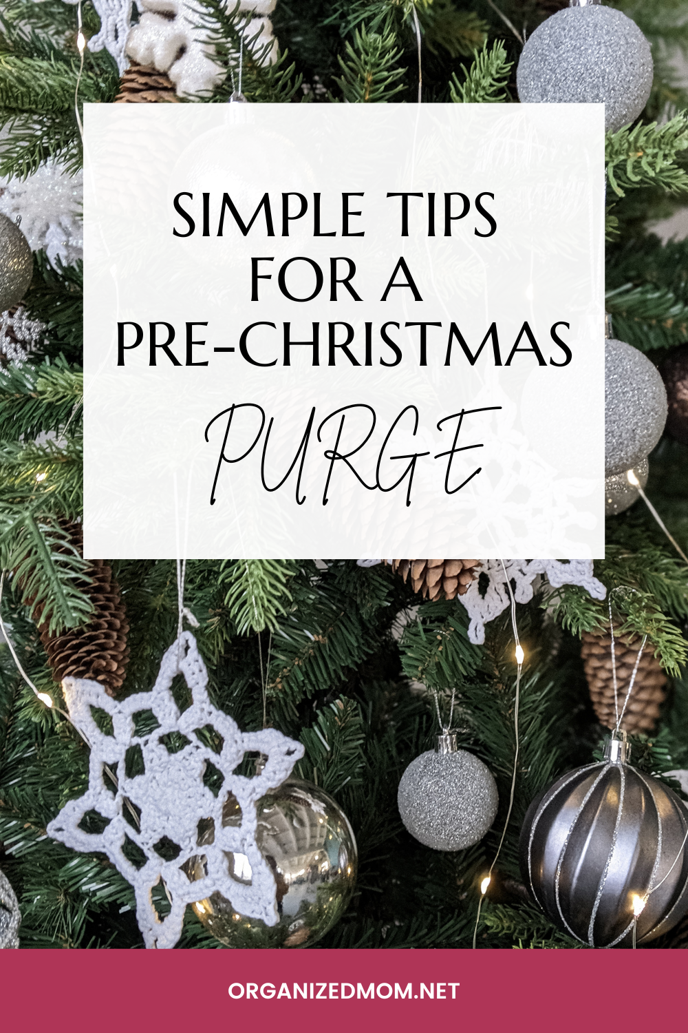 Simple Tips for a Pre-Christmas Purge – The Organized Mom