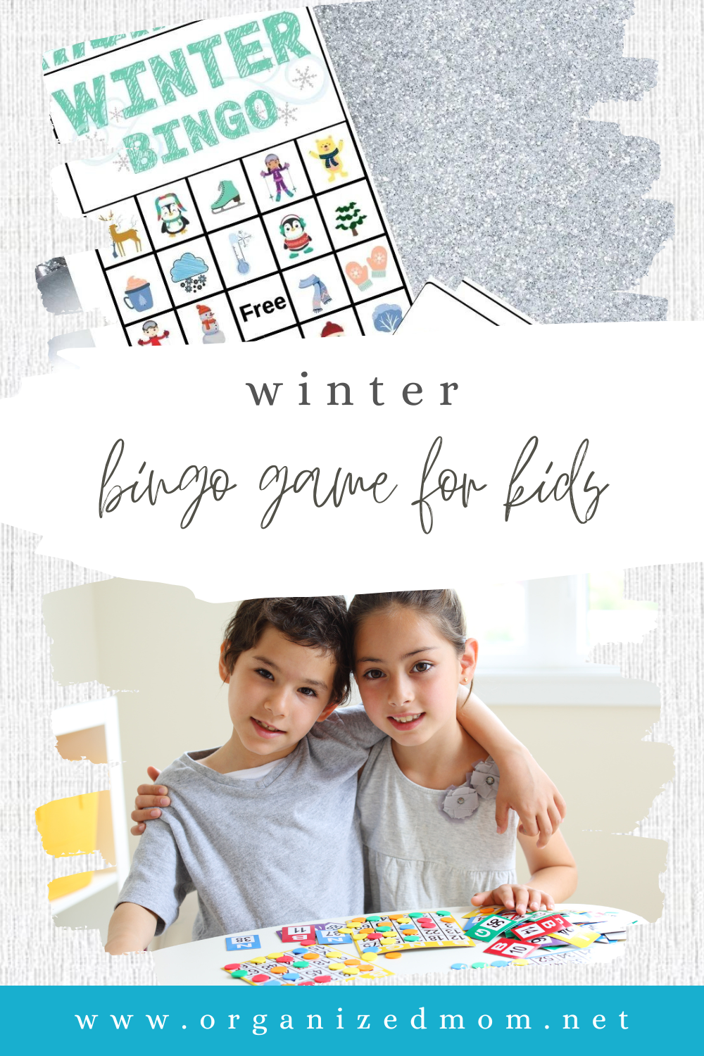 Free Printable Winter Bingo Game for Kids – The Organized Mom