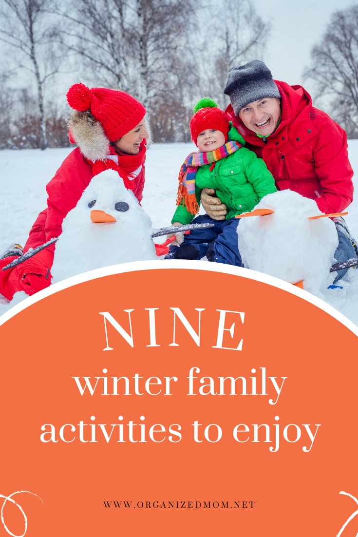 9 Winter Family Activities to Enjoy – The Organized Mom