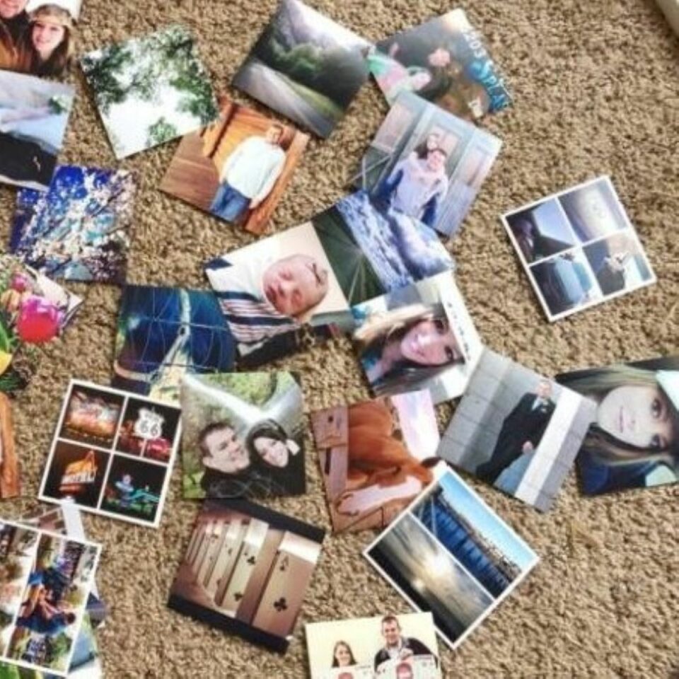 How to Create a Rotating Photo Display Center – The Organized Mom