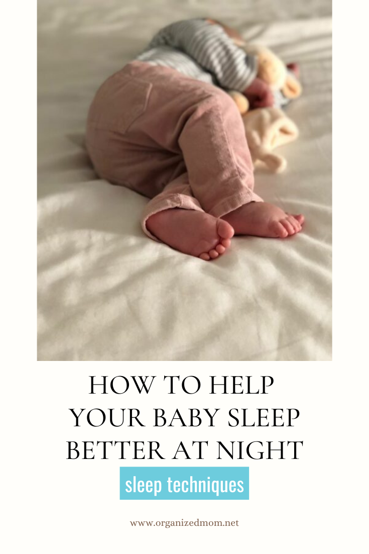How To Help Your Baby Sleep Better at Night – The Organized Mom