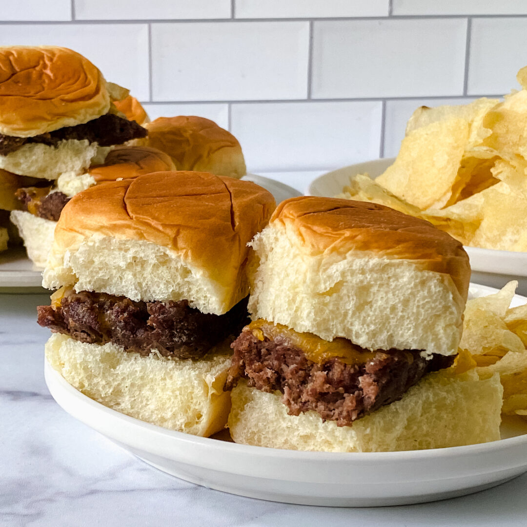 Easy Cheeseburger Slider Bake - The Organized Mom