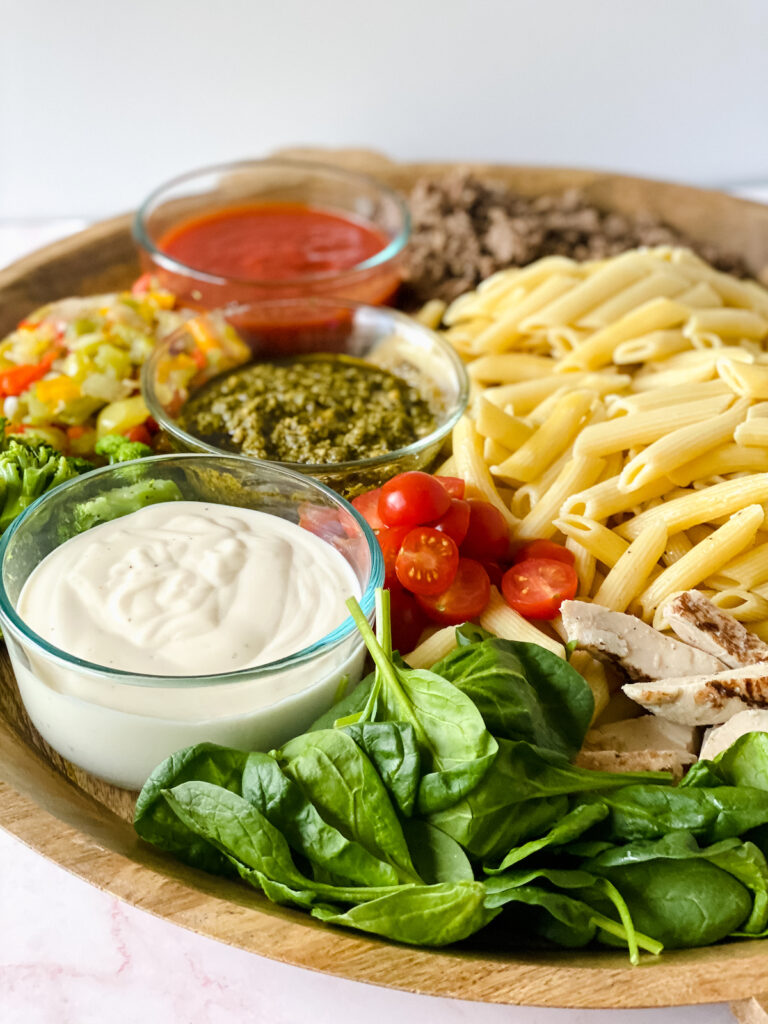 Pasta Charcuterie Board – The Organized Mom