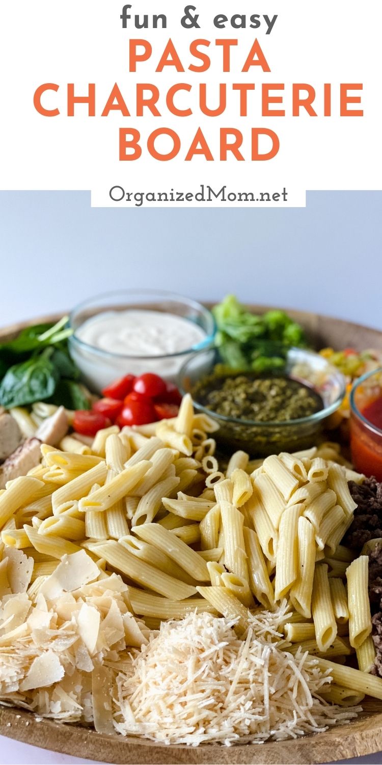 Pasta Charcuterie Board – The Organized Mom