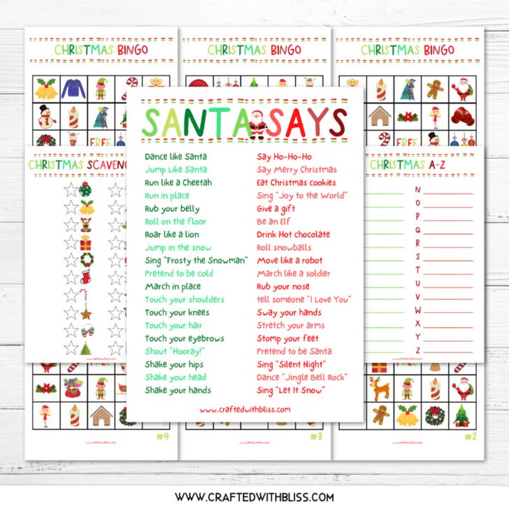 Ultimate Jolly List of Christmas Activity Sheets – The Organized Mom