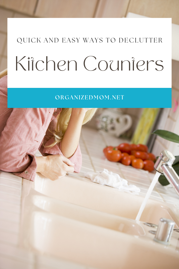 Quick and Easy Ways to Declutter Your Kitchen Counters - The Organized Mom