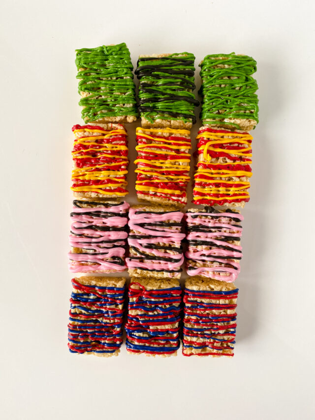 Decorated Rice Krispie Treats – The Organized Mom