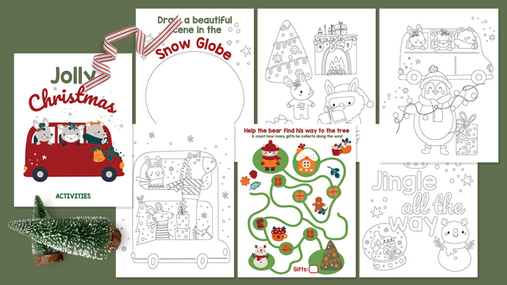 Ultimate Jolly List of Christmas Activity Sheets – The Organized Mom