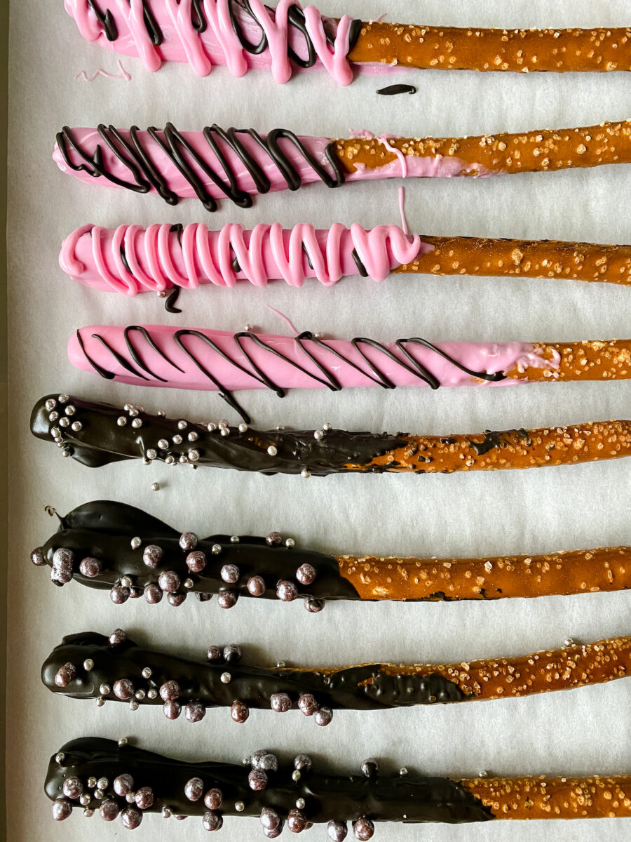 Decorated Pretzel Rods – The Organized Mom