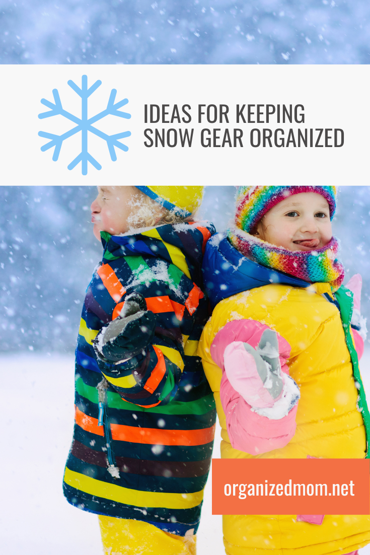 Ideas for Keeping Snow Gear Organized – The Organized Mom