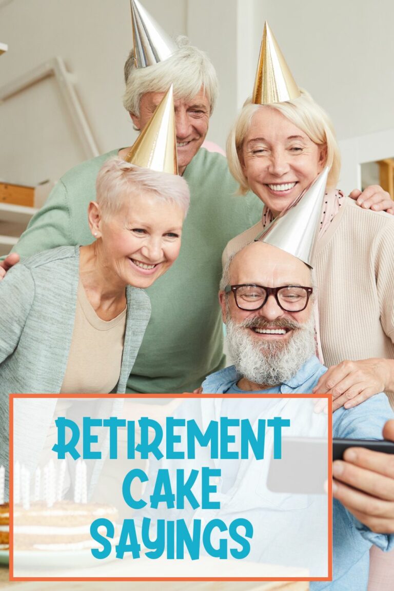 Best Retirement Cake Sayings & Ideas for 2022 – The Organized Mom