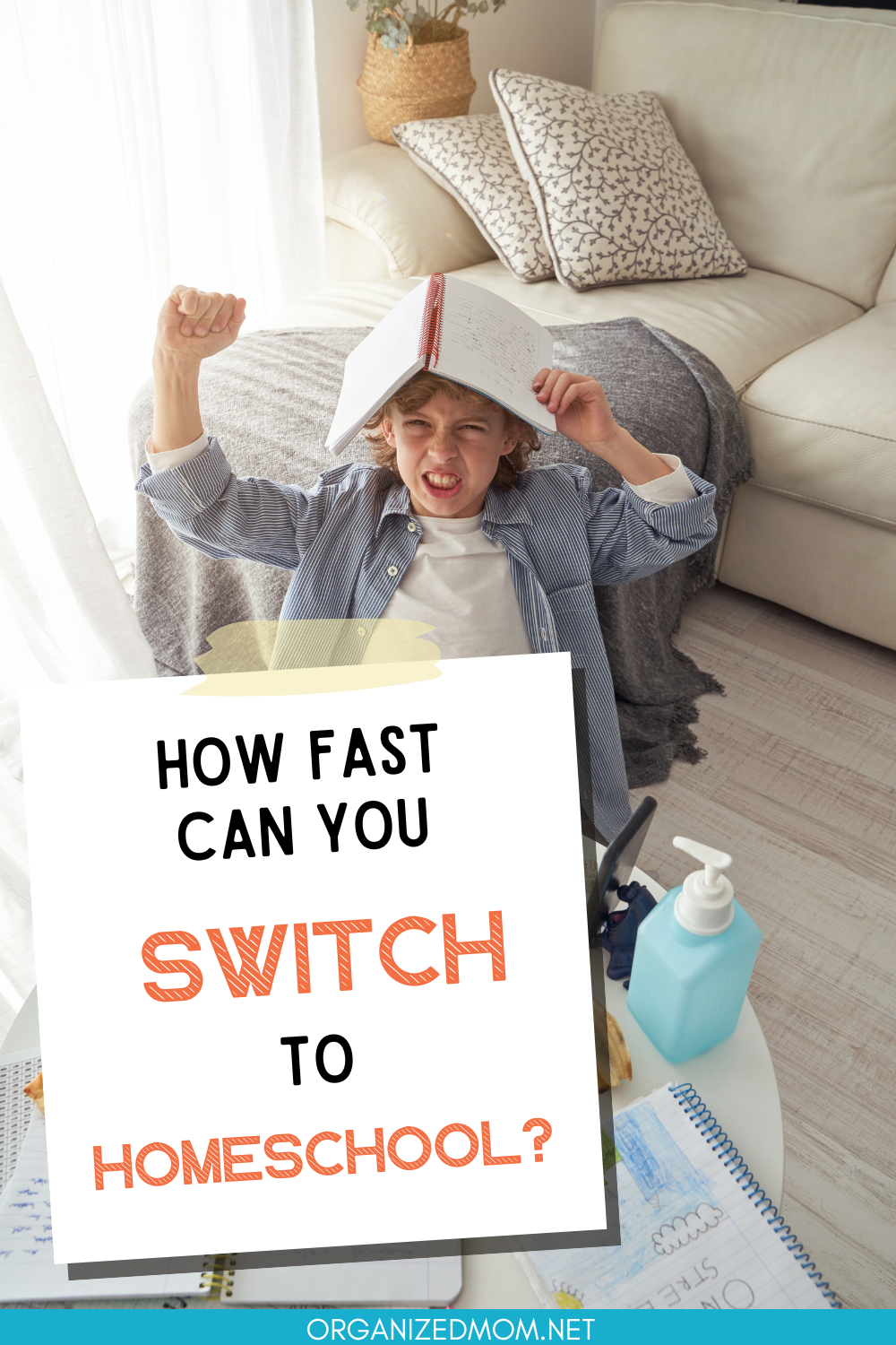 How Fast Can You Switch To Homeschooling? – The Organized Mom