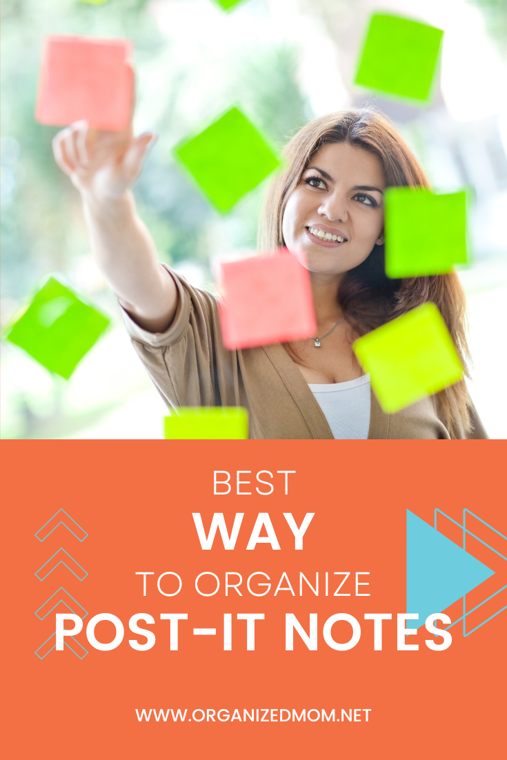 Best Way to Organize Post-It Notes – The Organized Mom