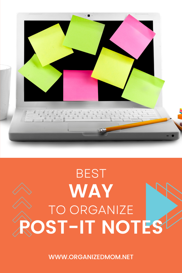 Best Way to Organize Post-It Notes – The Organized Mom