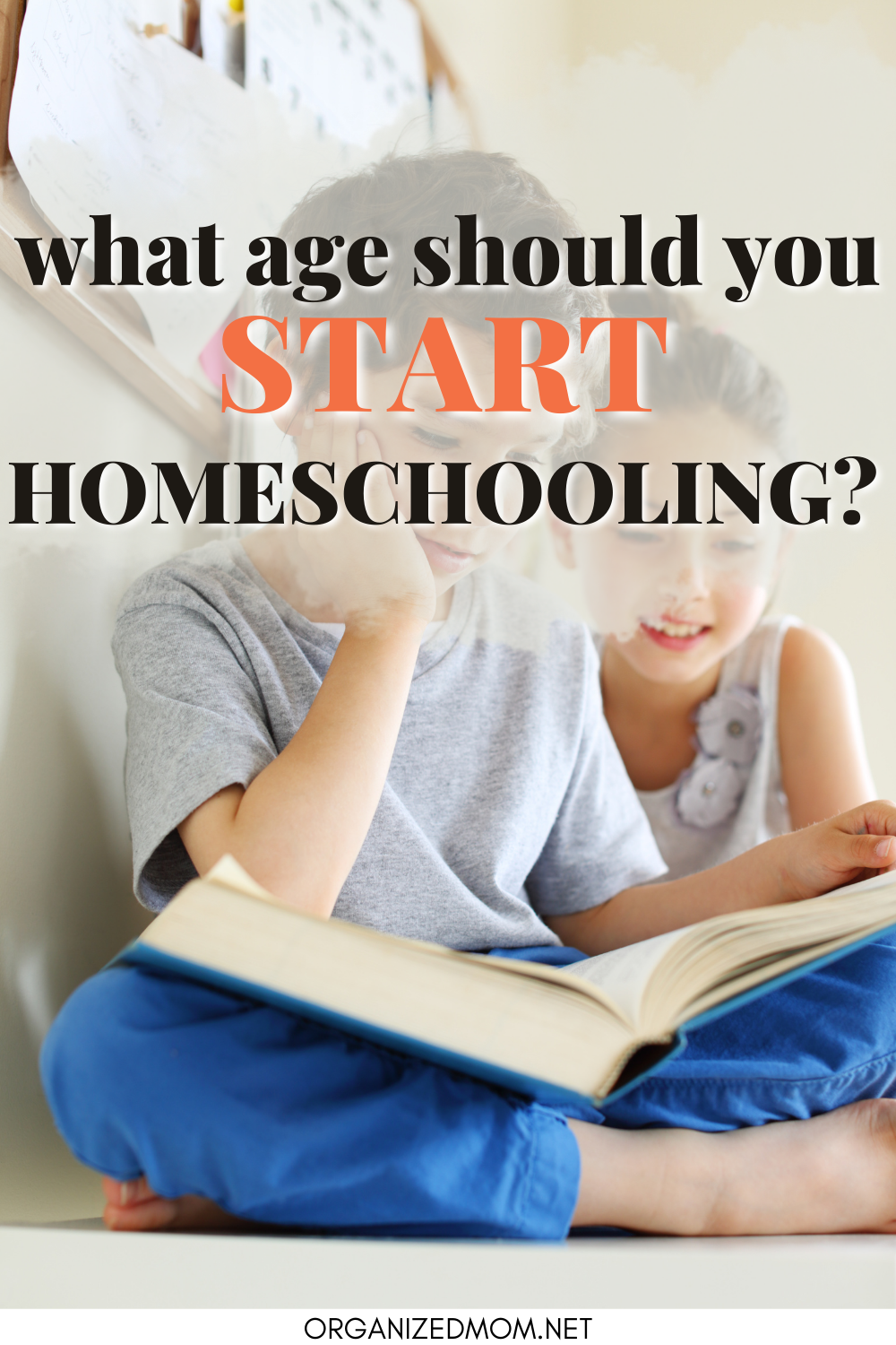 What Age Should You Start Homeschooling? - The Organized Mom