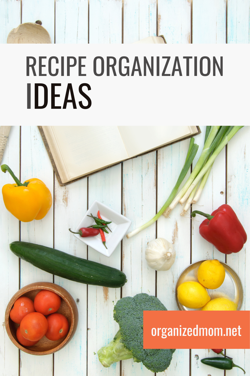 Recipe Organization Ideas – The Organized Mom