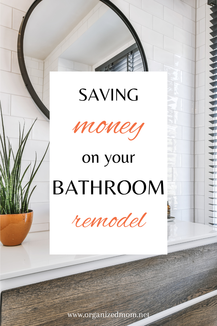 Tips For Saving Money on Your Bathroom Remodel – The Organized Mom