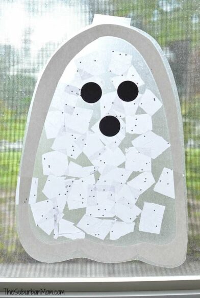 Halloween Ghost Crafts for Kids – The Organized Mom