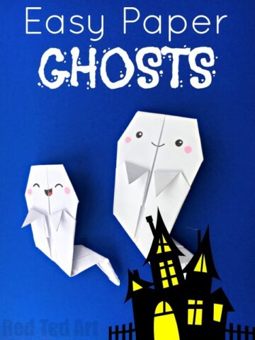 Halloween Ghost Crafts for Kids – The Organized Mom
