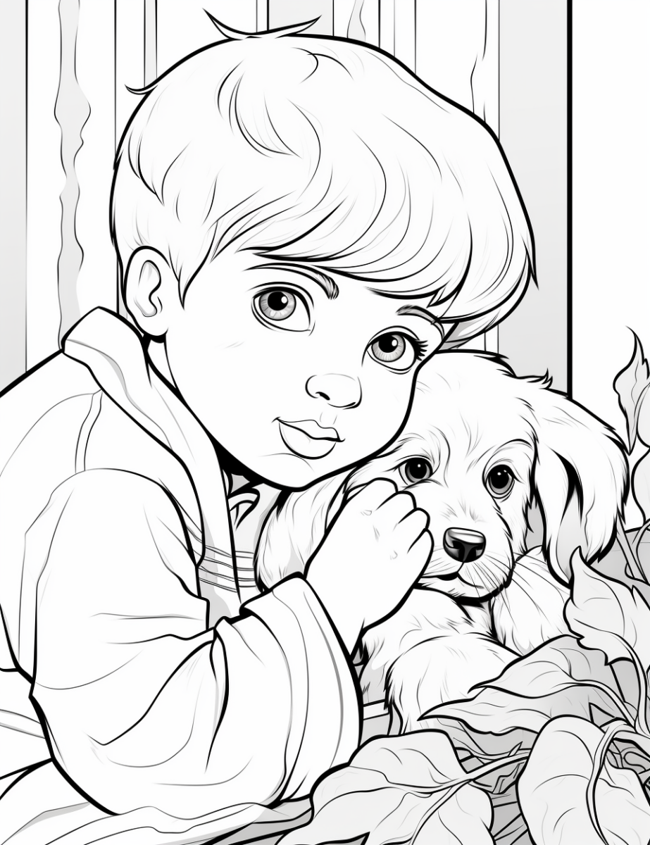 Puppy Coloring Pages – Free to Print! – The Organized Mom