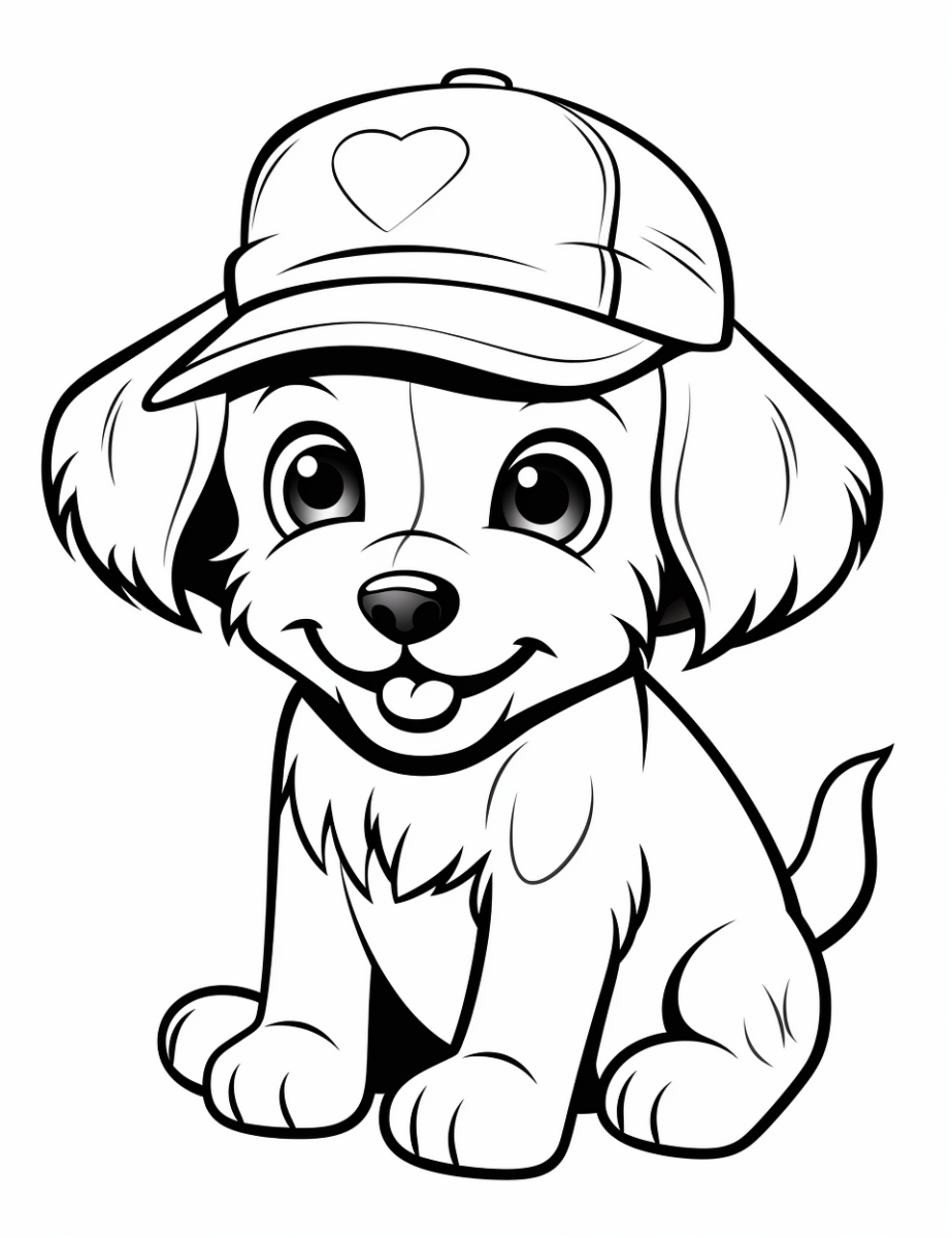 Puppy Coloring Pages – Free to Print! – The Organized Mom