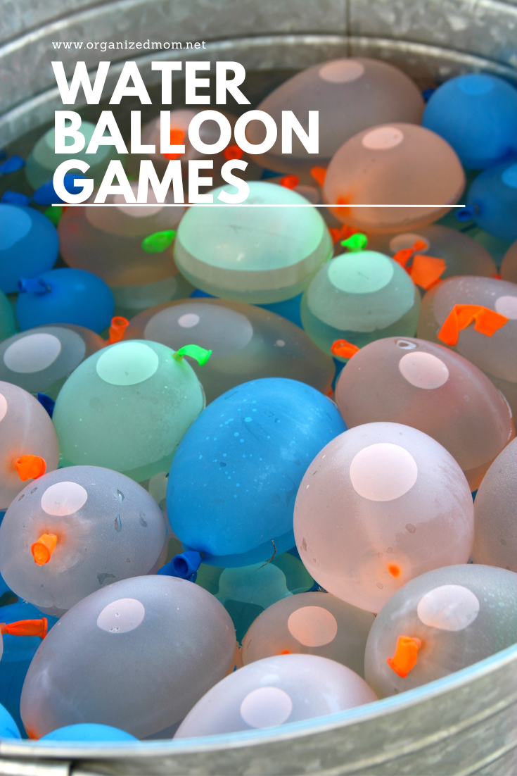 Fun Games to Play With Water Balloons – The Organized Mom